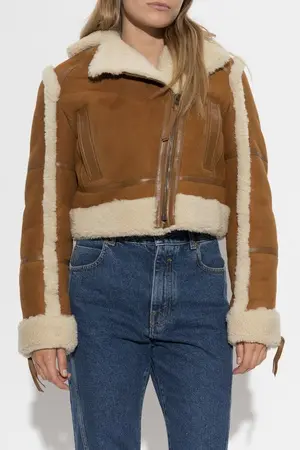 Balmain Shearling Coat