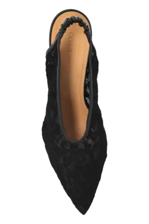ODISSI Lace Wedge Shoes
