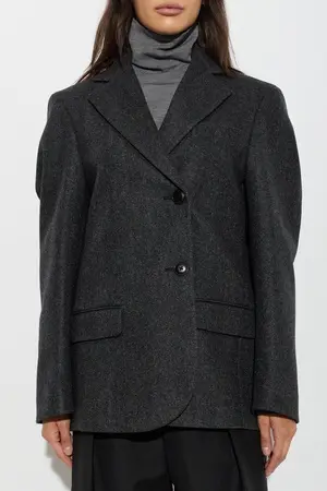RÓHE Double-breasted Herringbone Blazer