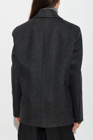RÓHE Double-breasted Herringbone Blazer