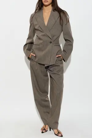 RÓHE Wool Pleated Trousers