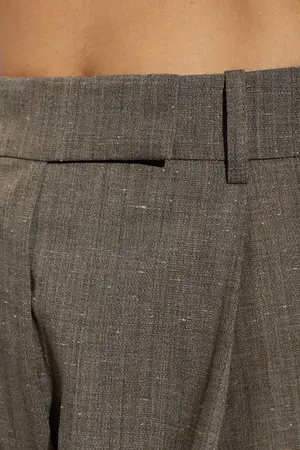 RÓHE Wool Pleated Trousers