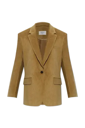 RÓHE Corduroy Blazer With A Single Vent - Brown
