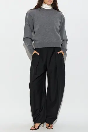 RÓHE Wool Sweater With Sewn-in Shoulder Pads