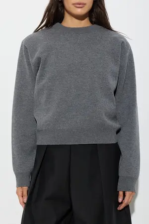 RÓHE Wool Sweater With Sewn-in Shoulder Pads