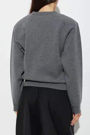 RÓHE Wool Sweater With Sewn-in Shoulder Pads