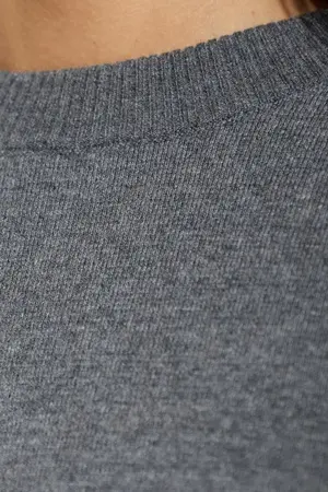 RÓHE Wool Sweater With Sewn-in Shoulder Pads