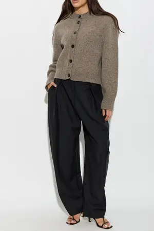 RÓHE Cardigan With Shoulder Pads