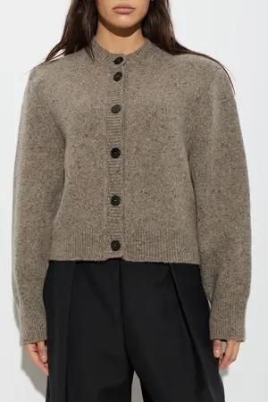 RÓHE Cardigan With Shoulder Pads