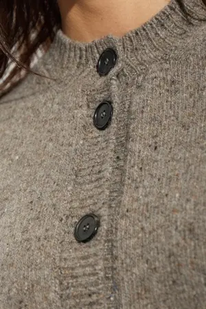 RÓHE Cardigan With Shoulder Pads