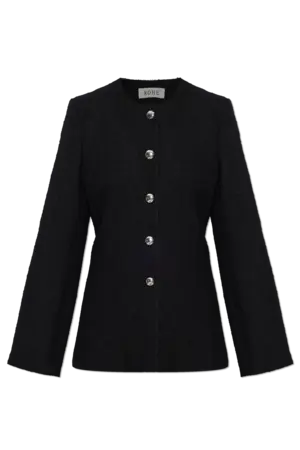 RÓHE Wool Blazer - Black