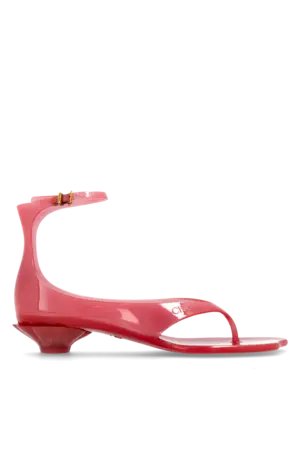 Chloé Jelly’ Heeled Sandals - Red