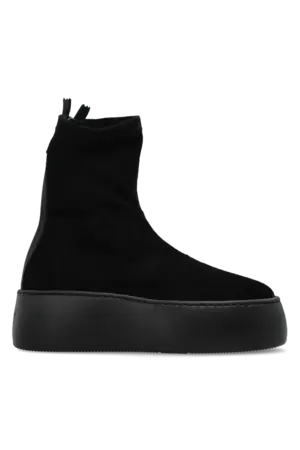 Agl Platform Ankle Boots "vibe - Black