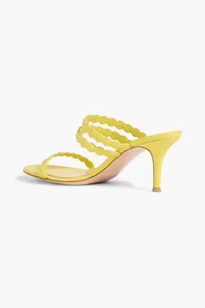 GIANVITO ROSSI Kay Leather Mules
