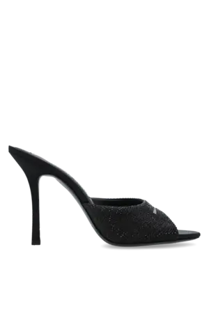 Alexander Wang Heeled Mules 'cher - Black