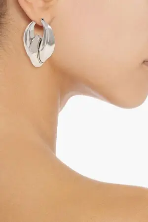 Alexander McQueen Iris Tone Earrings