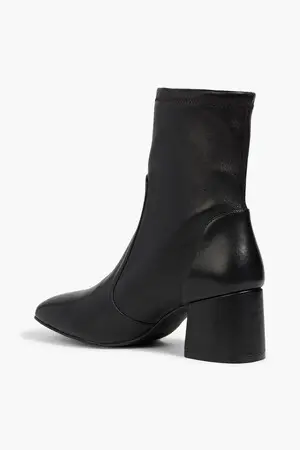STUART WEITZMAN Sleek 60 Leather Sock Boots