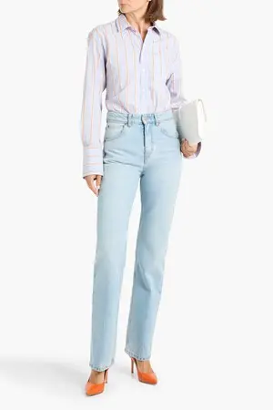 Victoria Beckham Striped Cottonpoplin Shirt