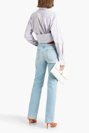 Victoria Beckham Striped Cottonpoplin Shirt