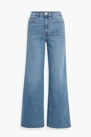 FRAME Highrise Wideleg Jeans - Light Denim