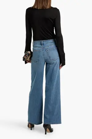 FRAME Highrise Wideleg Jeans