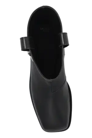 Balmain Leather Ankle Boots