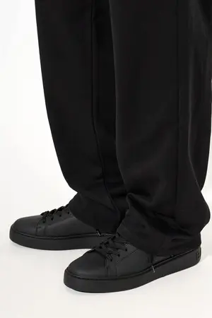 Balmain B-court Leather Sneakers