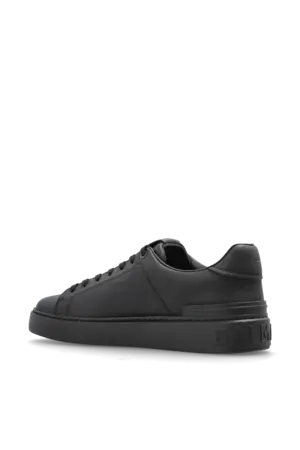 Balmain B-court Leather Sneakers