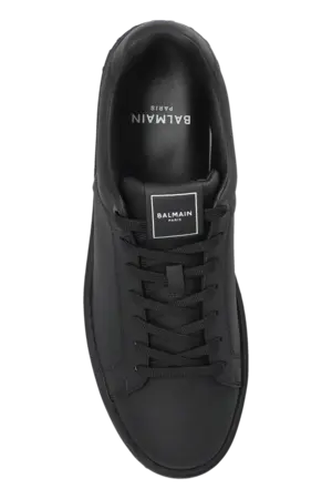 Balmain B-court Leather Sneakers