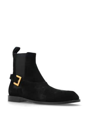 Balmain Suede Chelsea Boots 'anthem