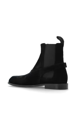 Balmain Suede Chelsea Boots 'anthem