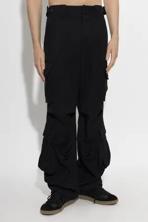 Balmain Wool Cargo Pants