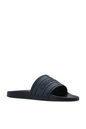 Casablanca Rubber Flip-flops With Logo