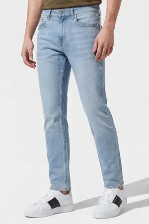 Emporio Armani Jeans With A Logo-shaped Appliqu
