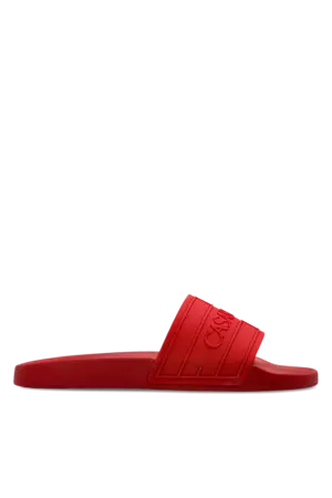 Casablanca Rubber Flip-flops With Logo