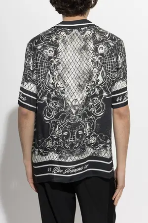 Balmain Silk Short-sleeve Shirt