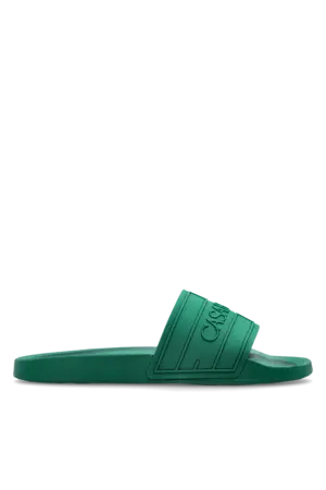 Casablanca Rubber Flip-flops With Logo