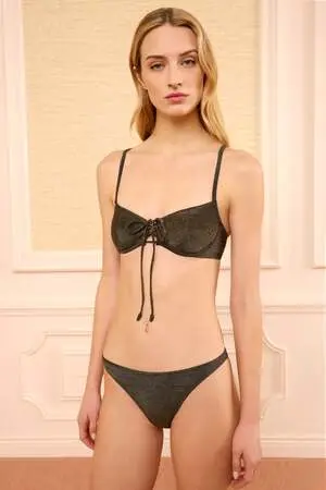 Ulla Johnson Mallorca Bikini Bottom - Noir