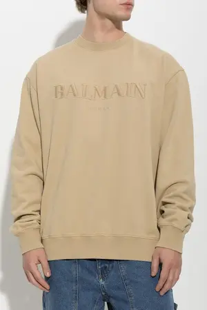 Balmain Sweatshirt With Embroidered Logo