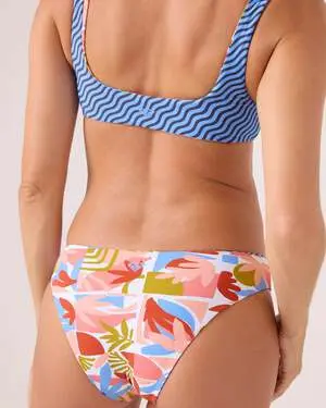 Roxy Ripple Effect Reversible Hipster Moderate Bikini Bottom