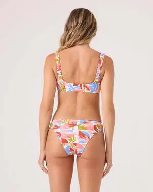 Roxy Ripple Effect Reversible Hipster Moderate Bikini Bottom