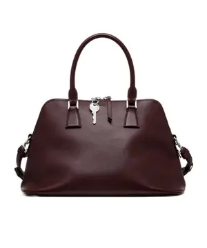 MAISON MARGIELA 5ac Soft Medium Leather Tote Bag