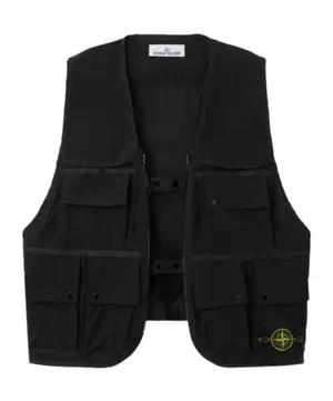 Stone Island Utility Vest - Black