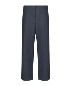Prada Casual Pants With Belt Loops - Blue
