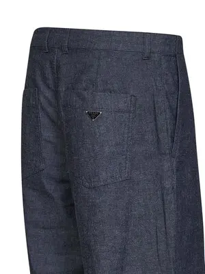 Prada Casual Pants With Belt Loops