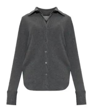MAISON MARGIELA Long Sleeve Buttoned Shirt - Black