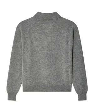 MAISON MARGIELA Fine-knit Polo Shirt