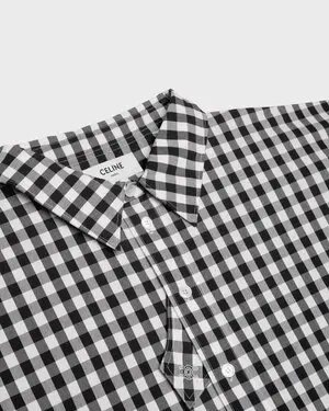 Celine Cotton Vichy Shirt