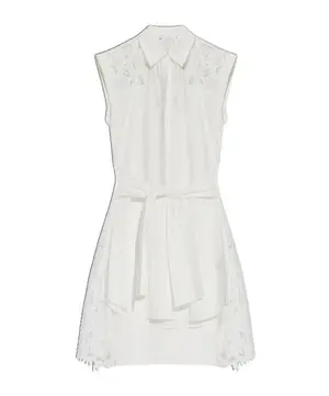 ALLSAINTS Zola Lace-trim Mini Dress