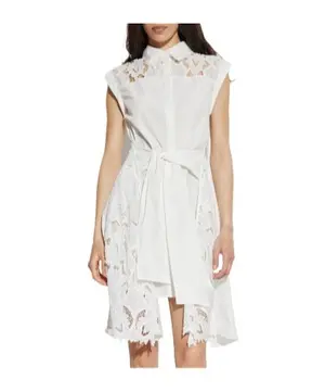 ALLSAINTS Zola Lace-trim Mini Dress